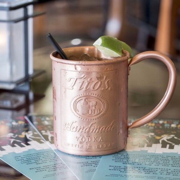 Tito’s Vodka | Dining | 2 New Titos Copper Mug Cup | Poshmark